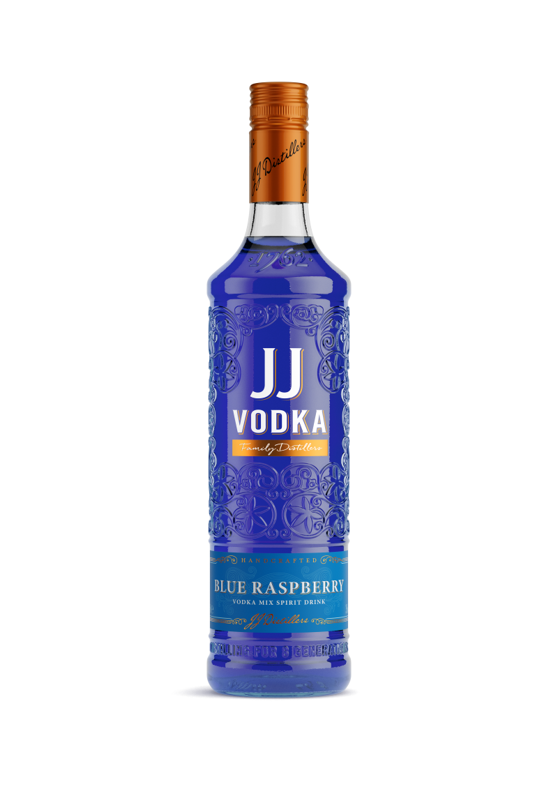 JJ Blue Raspberry Vodka – The Drop Store